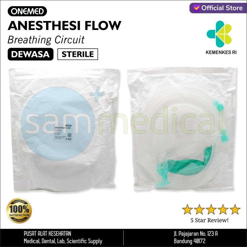 Jual OneMed Anesthesi Flow / Anesthesia Flow (Breathing Circuit) Dewasa ...
