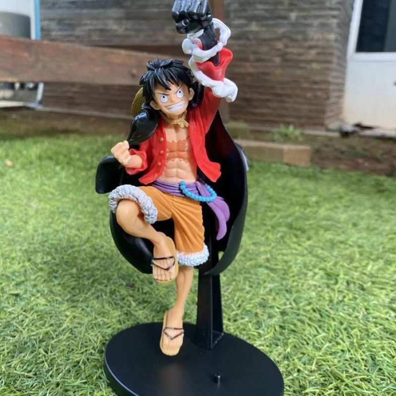 Jual LUFFY ACTION FIGURE ONE PIECE WT100 ANNIVERSARY DAIKAIZOKU HYAKKEI ...