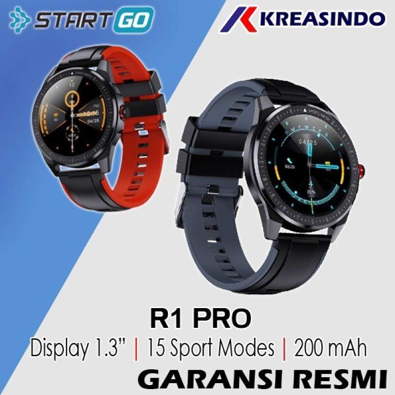 Jual ADVAN STARTGO R1 Pro SmartWatch Garansi Resmi - Black Grey di ...
