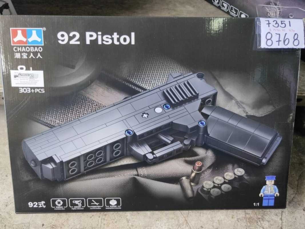 Promo Bricks Pistol Bisa Menembak Mainan Rakitan Asah Otak Included 1 ...