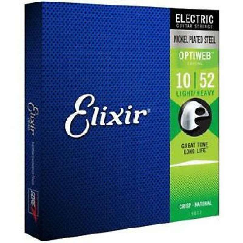 Jual Elixir Strings 19077 Electric Guitar With Optiweb Coating, Light ...
