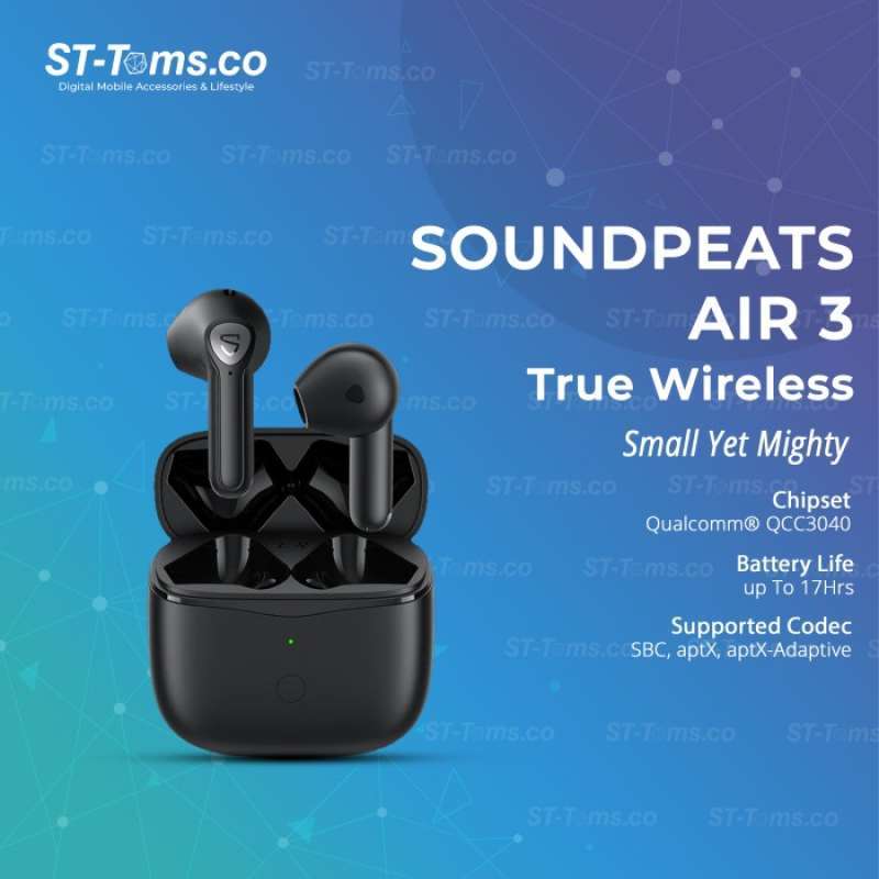 Jual SoundPEATS Air3 / Air 3 True Wireless Earphones TWS Qualcomm ...