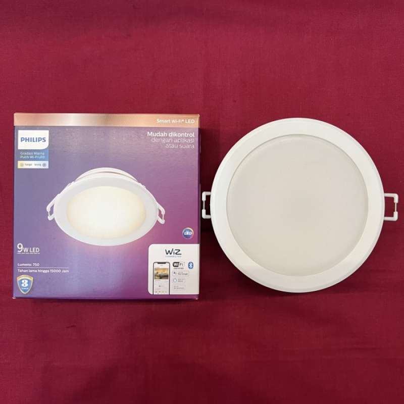 Promo Lampu Downlight Panel Led Smart Wifi 9w Philips Diskon 50% Di ...