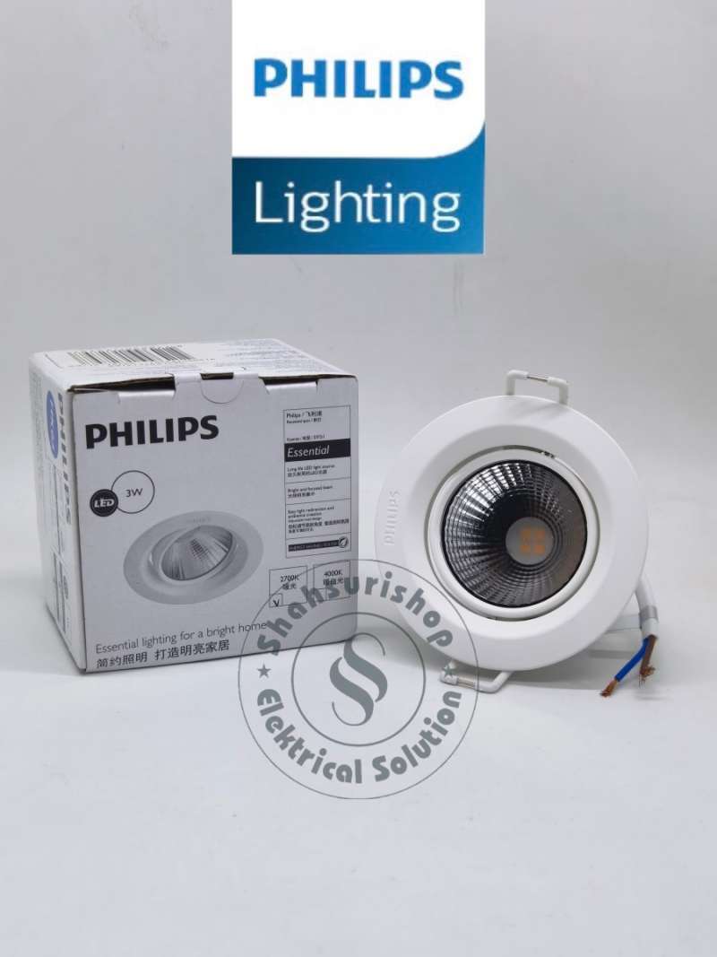 Jual Lampu Spot Led Philips 3 Watt Original Murah - Harga Diskon Juni 2024 | Blibli.com