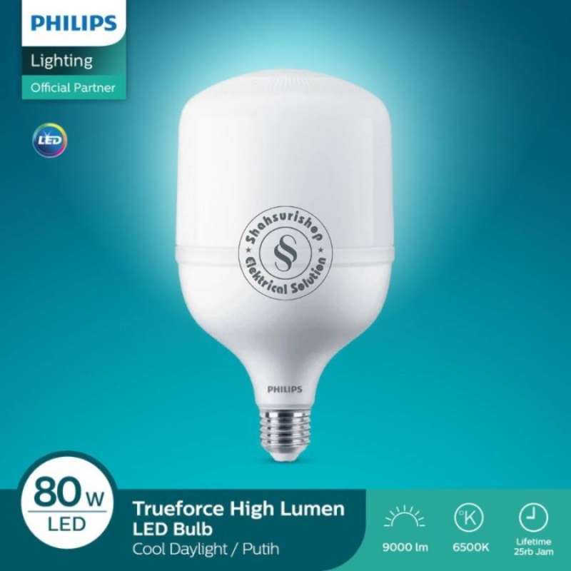 Jual Philips Lampu Led Trueforce Core 80 Wat E40 6500k Bergaransi Di ...