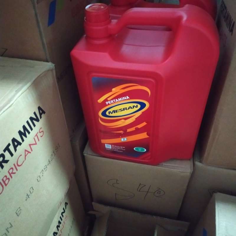 Jual Mesran B40 / Diesel Engine Oil Sae 40 10 Liter / Oli Pertamina Di ...