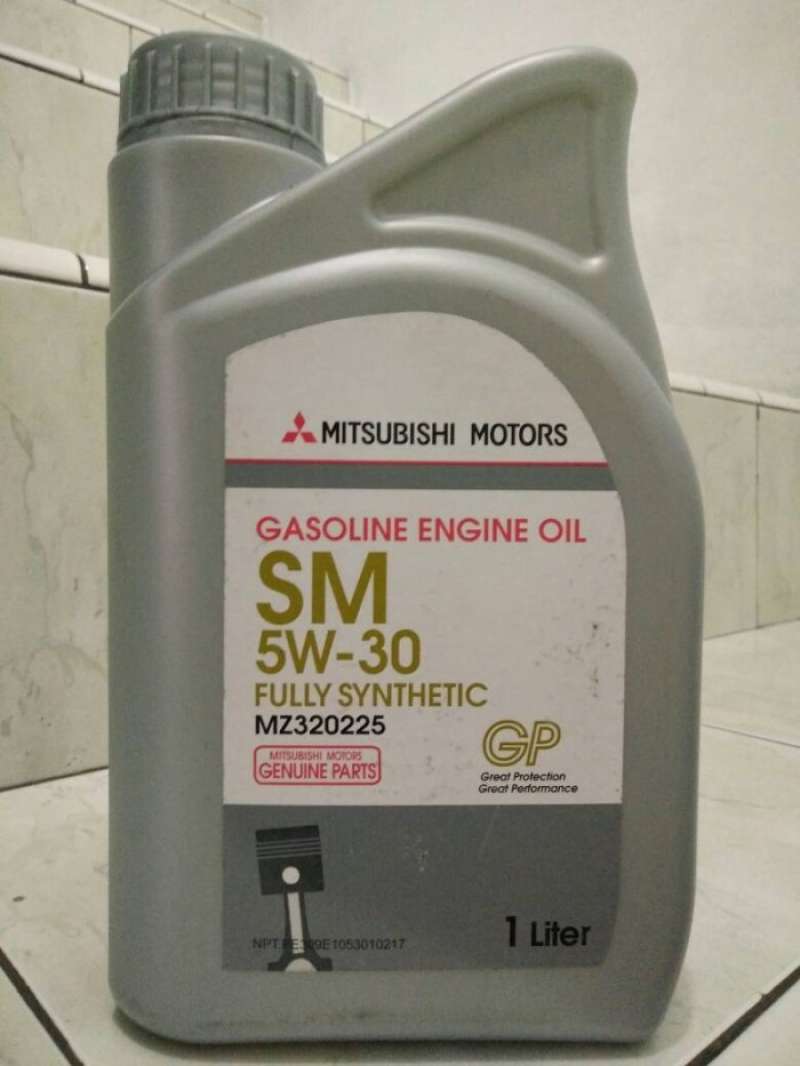 Jual Oli Original Mitsubishi Genuine Oil 5W-30 API SM Fully Synthetic ...