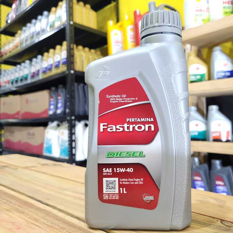 Jual PERTAMINA FASTRON DIESEL 15W40 1L - oli mesin diesel di Seller KawanYasna Shop - Kota ...