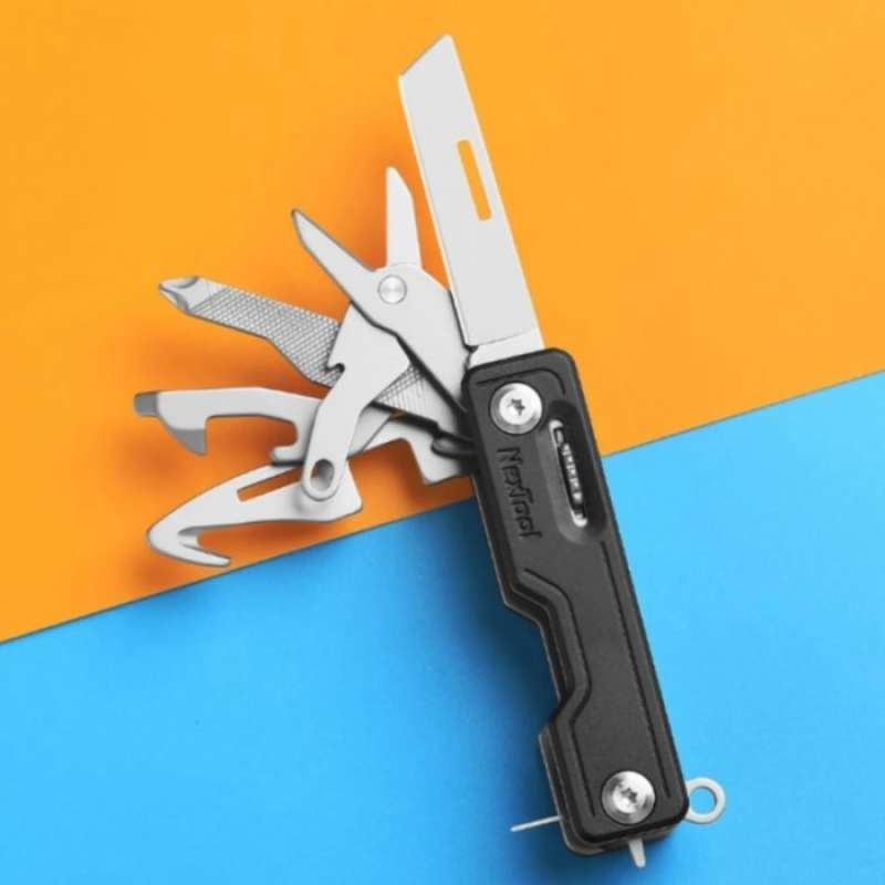 Jual Xiaomi Nextool Portable 10 In 1 Multi Function Knife Edc Lock System Di Seller Relentless ...