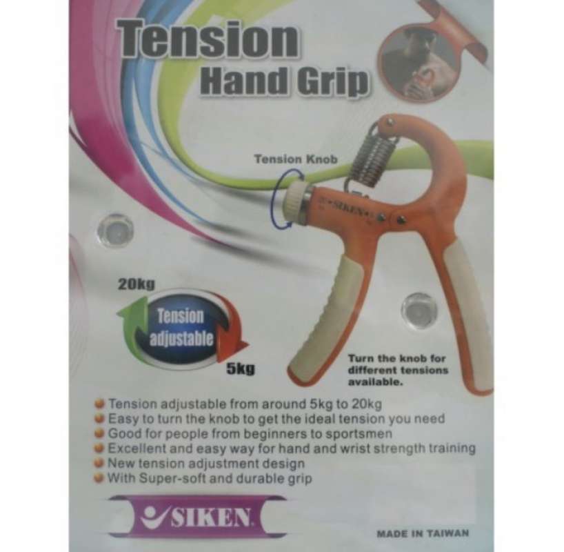 Promo Hand Grip Handgrip Adjustable Tension Siken 5kg-20 Kg Original ...