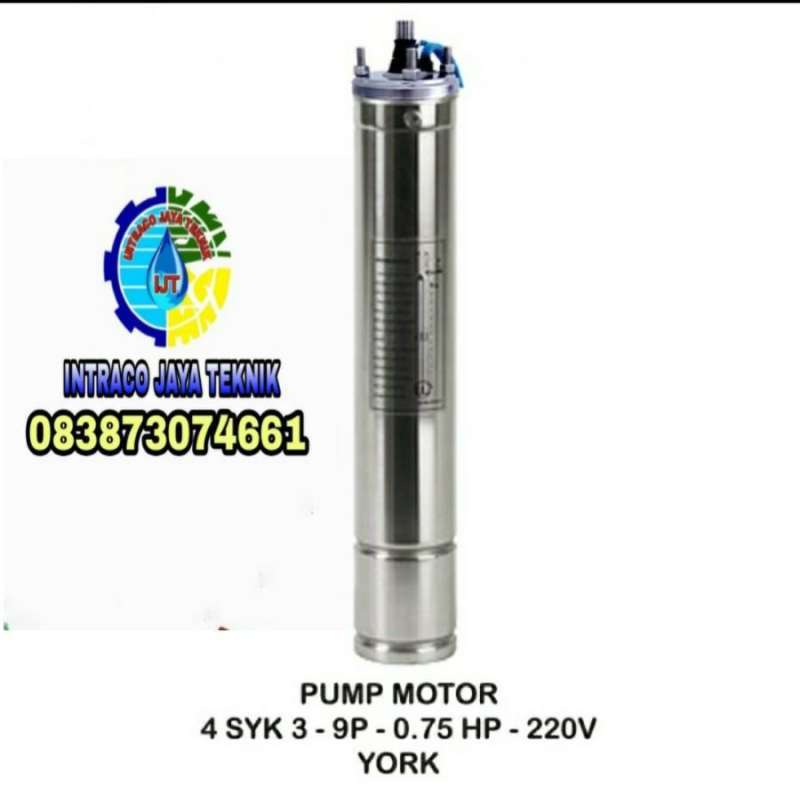 Jual MESIN PUMPA MOTOR - 4 INCH - 0.75 HP - 220 V - SUBMERSIBLE PUMP ...