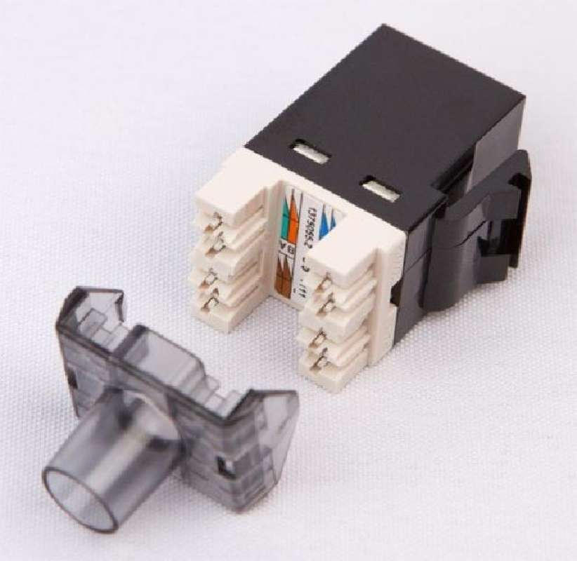 Jual Amp Commscope Sl110 Series Modular Jack Rj45 Cat6 Cat.6 1375055-2 ...
