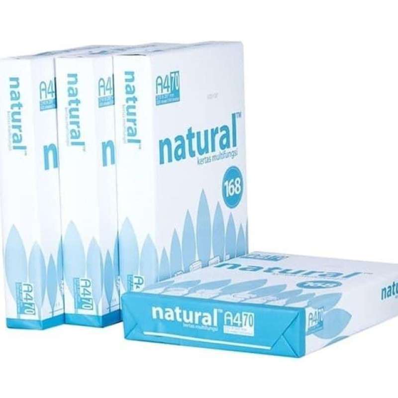 Jual Kertas HVS Natural A4 70 gsm di Seller halmoy - Pasar Baru, Kota Medan | Blibli