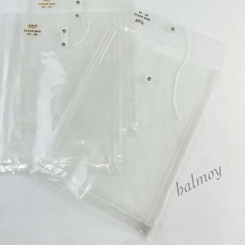Jual Map Plastik Tali Ukuran Folio / F4 Warna Bening Transparan Di ...