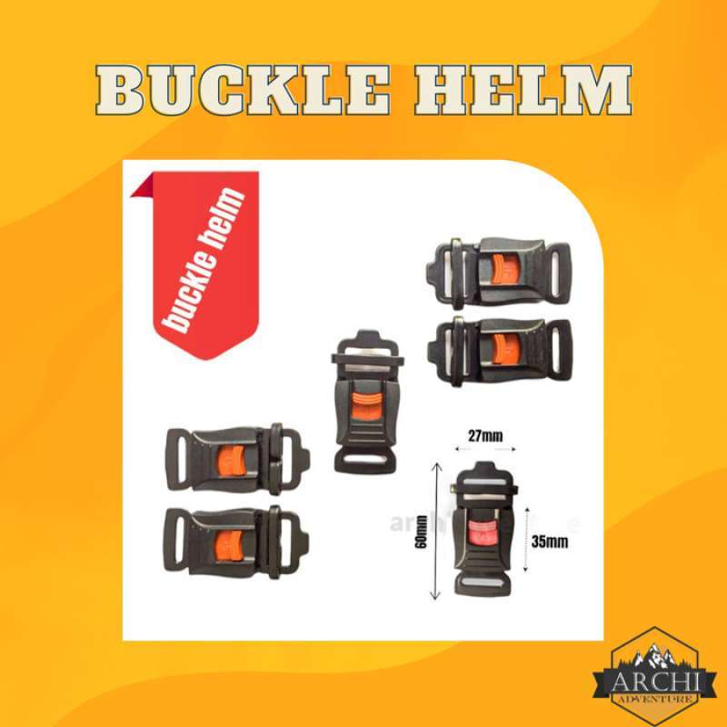 Promo TALI HELM BUCKLE HELM STRAP HELM SNI KYT NHK GM BOGO Diskon 50% ...