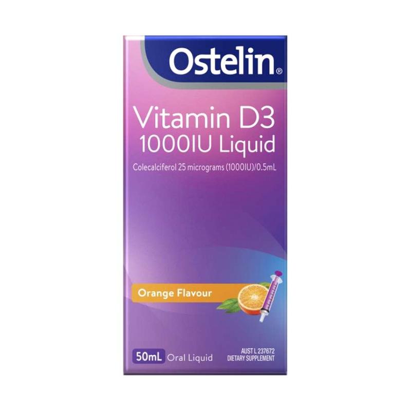 Jual Ostelin Vitamin D3 1000IU Liquid 50mL di Seller Omnia Online Store ...