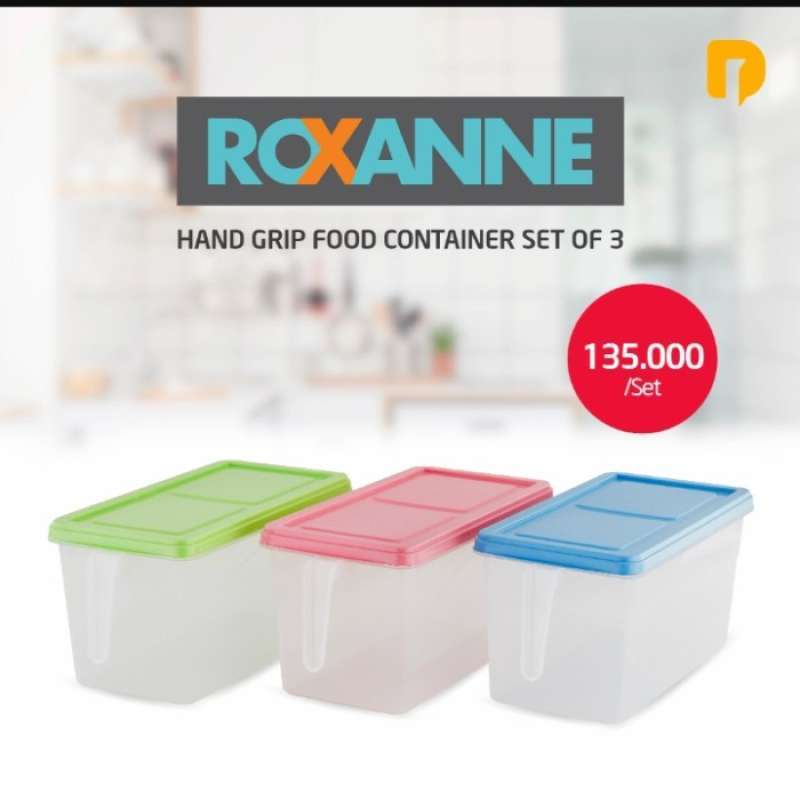 Jual Container Food (tempat menyimpan makanan) isi 3 di Seller Dapuraku ...