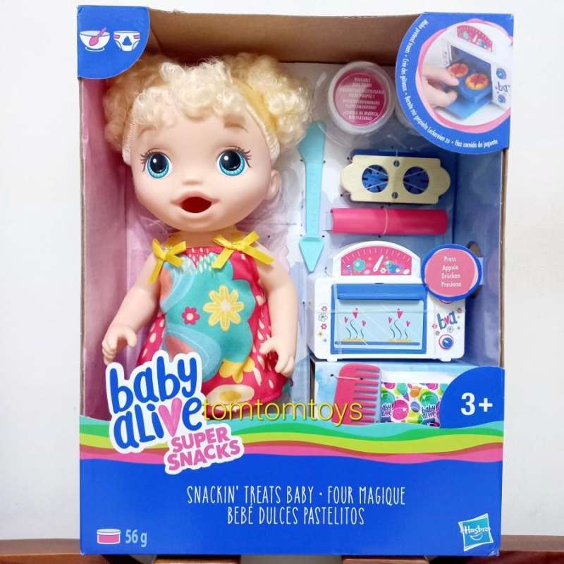 Jual BABY ALIVE SNACKIN LILY Mainan Boneka Makan Snack di Seller ...