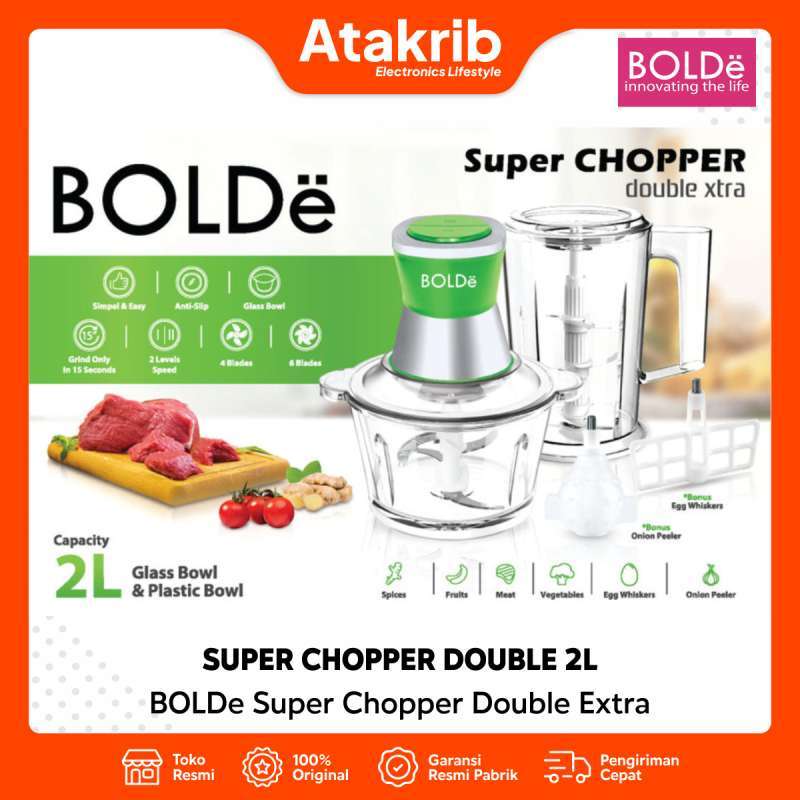 Jual Bolde Super Chopper Double 2l Di Seller Atakrib Elektronik ...