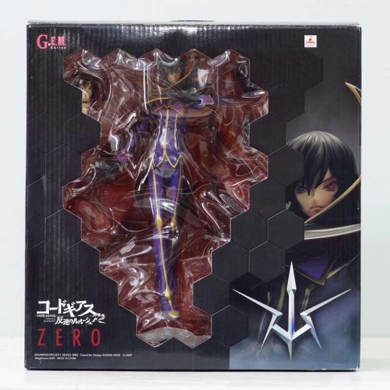 Jual Megahouse Gem Hangyaku No Lelouch Zero Action Figure [1:8] di ...