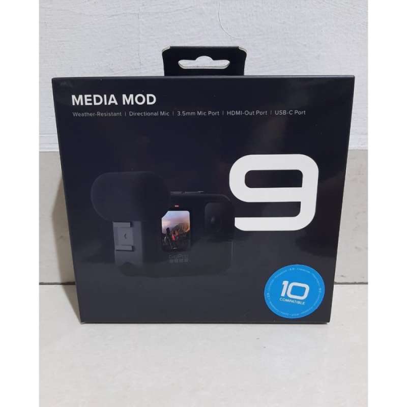 Jual GOPRO MEDIA MOD FOR HERO 9 HERO 10 BLACK - GOPRO HERO9 di Seller ...