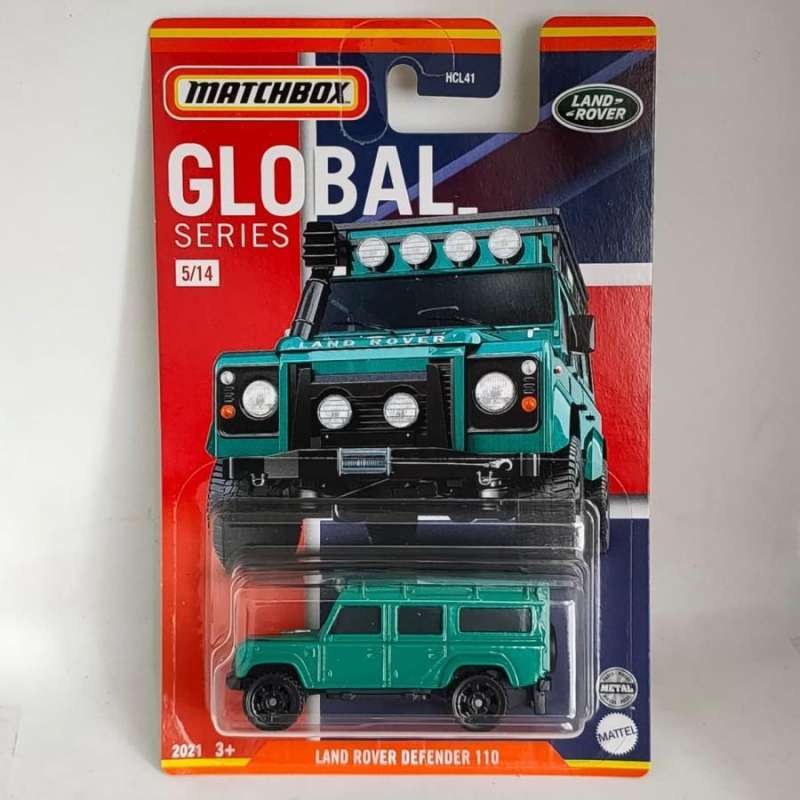 Jual Matchbox Global Land Rover Defender 110 Hijau Series di Seller ...