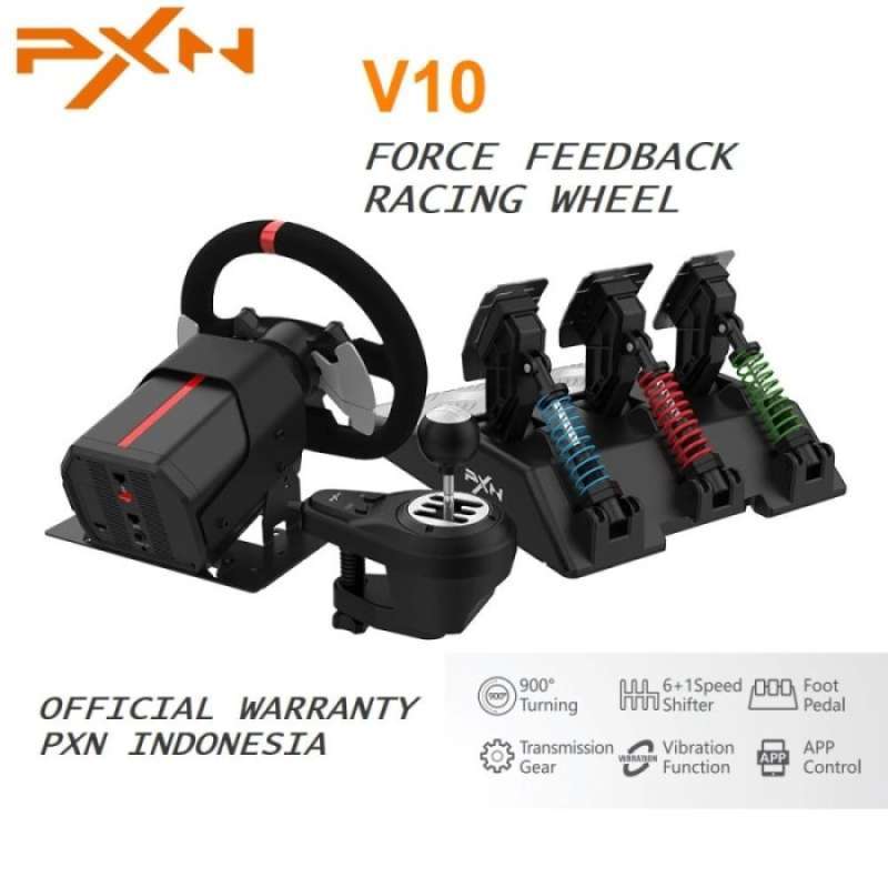 Promo PXN V10 Force-Feedback-Racing-Car-Game-Steering-Wheel-900 Diskon 2% di Seller upper game ...