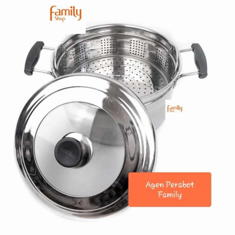 Jual Panci Panca Guna Kukusan / Steamer Alas Ganda/db 26cm Home Pro ...