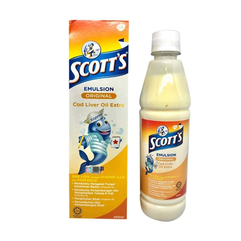 Promo Scott Emulsion Malaysia Multivitamin [400 Ml / Original] Diskon 3 ...