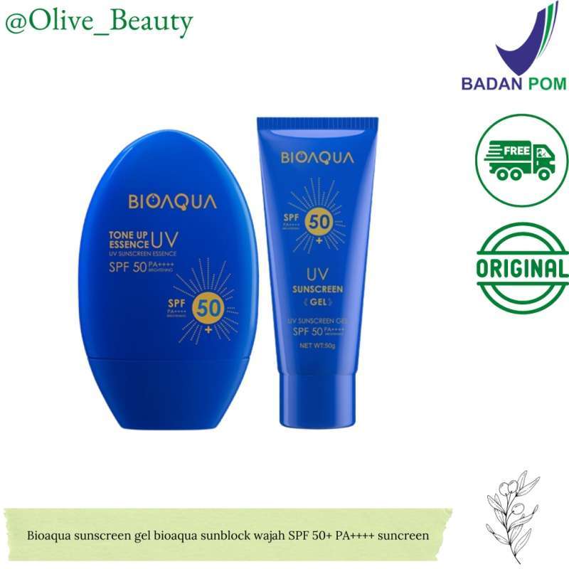Jual Bioaqua Sunscreen Gel Bioaqua Sunblock Wajah Spf 50+ Pa ...