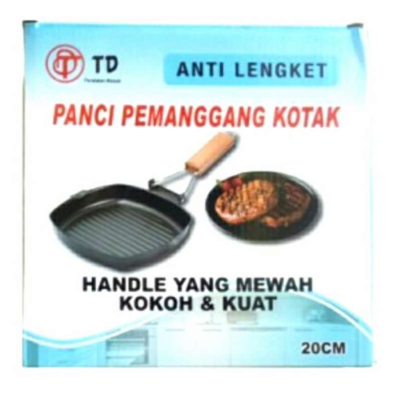 Promo Td Panci Pemanggang Kotak 20 Cm Tebal Dan Unik Diskon 22% Di ...