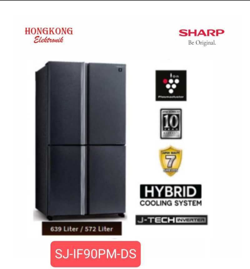 Jual Kulkas Sharp 4 Pintu Sj-if90pm-ds Di Seller Hongkong Elektronik Pekanbaru - Kota Baru, Kota ...