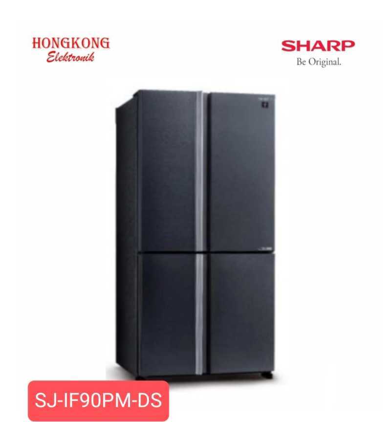 Jual Kulkas Sharp 4 Pintu Sj-if90pm-ds Di Seller Hongkong Elektronik ...