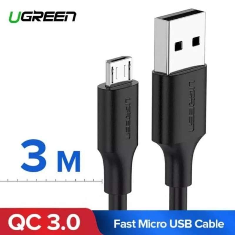 Promo Ugreen Kabel Micro Usb 300 Cm Kabel Micro Ugreen 300Cm Fast ...