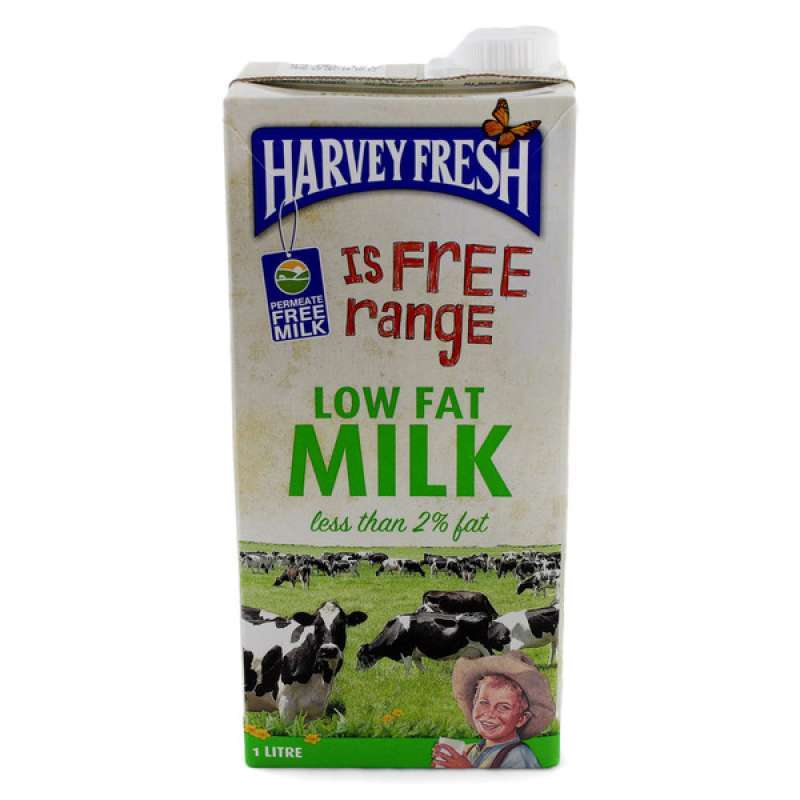 Jual Harvey Fresh Low Fat Milk UHT [1L] di Seller Hokky Fruit - Pradah ...