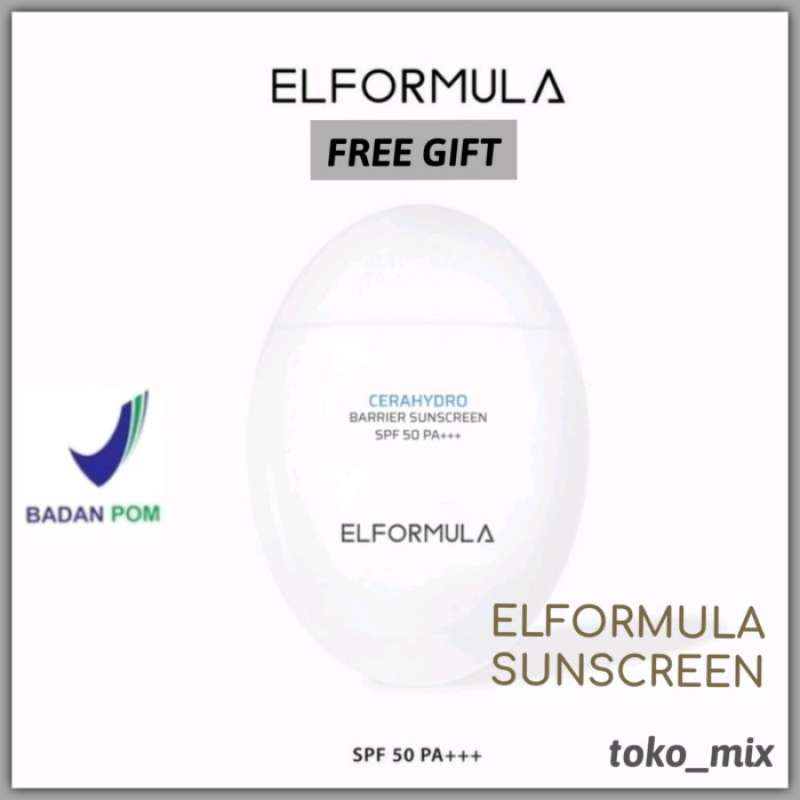 Jual Elformula Cerahydro Barrier Sunscreen Spf 50 Pa+++ | Sunscreen Di ...
