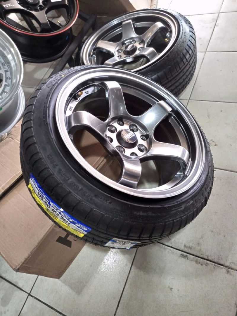 Promo PAKET VELG MOBIL DAN BAN MURAH R15 CEPER HSR TOKYO TENDON R15 WARNA HB Diskon 26% di ...