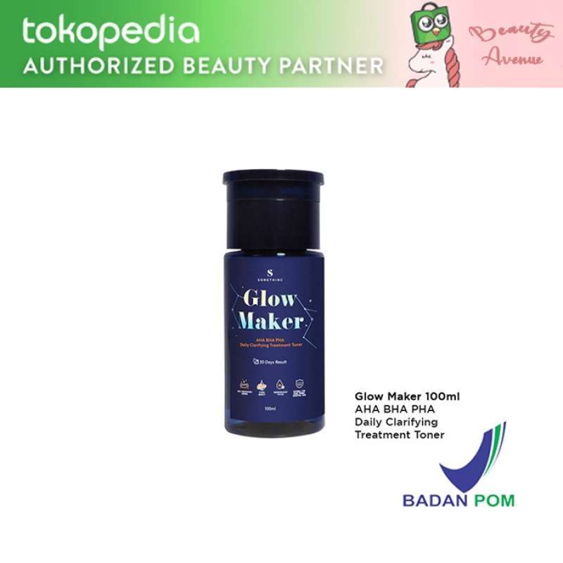 Jual SOMETHINC GLOW MAKER AHA BHA PHA CLARIFYING TREATMENT TONER ...