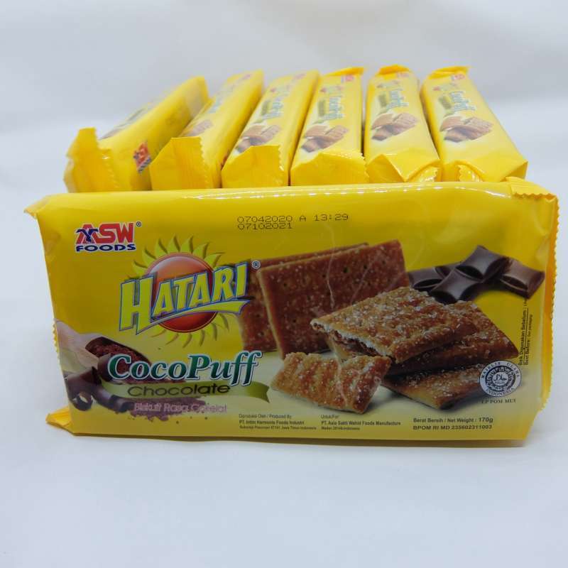Jual Hatari CocoPuff Coklat Biskuit [170 g] di Seller PT. SASANA MEGAH ...