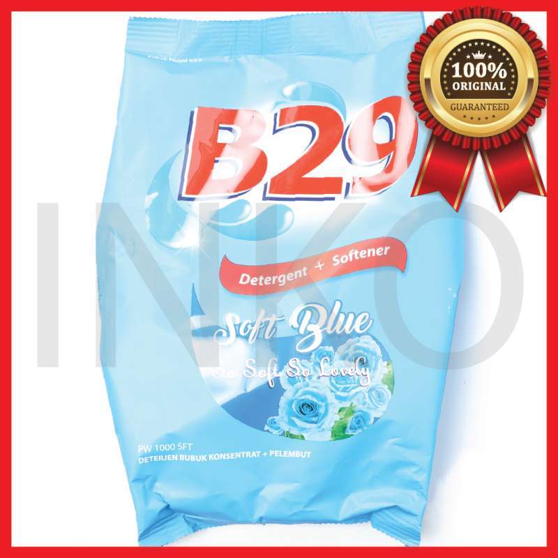 Jual B29 Deterjen Softener Soft Blue Pw 1000 Sft [777gr] di Seller inko ...