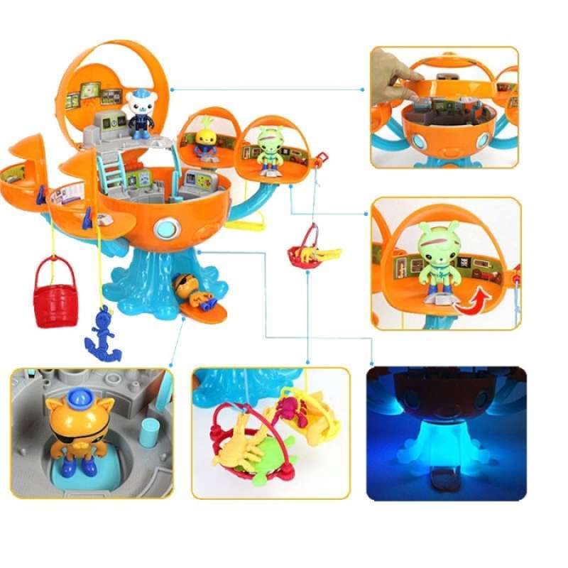 Promo Nytib The Octonauts Octopod Castle Shark Adventure Plsyset Rnacle ...