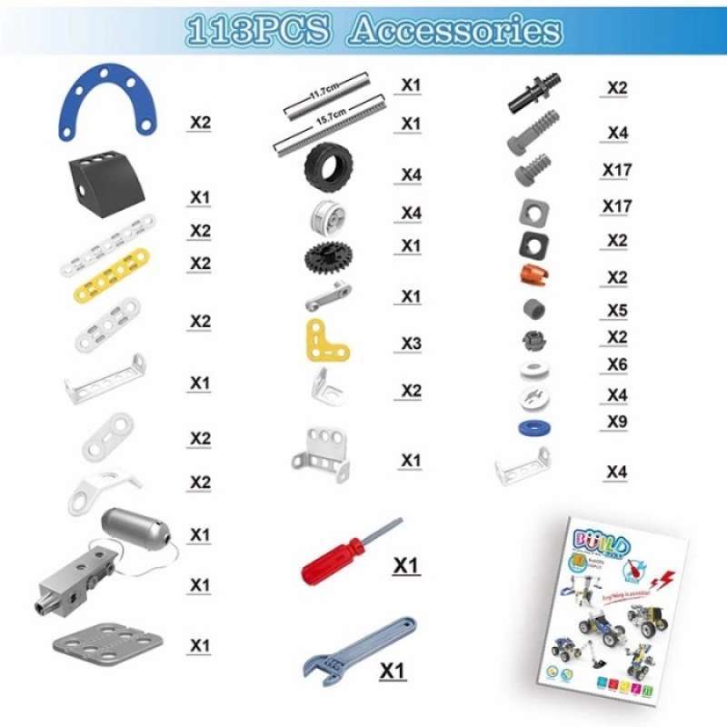 Jual Self Assembly Ide Creator Simulasi - Diy Stem Construction ...