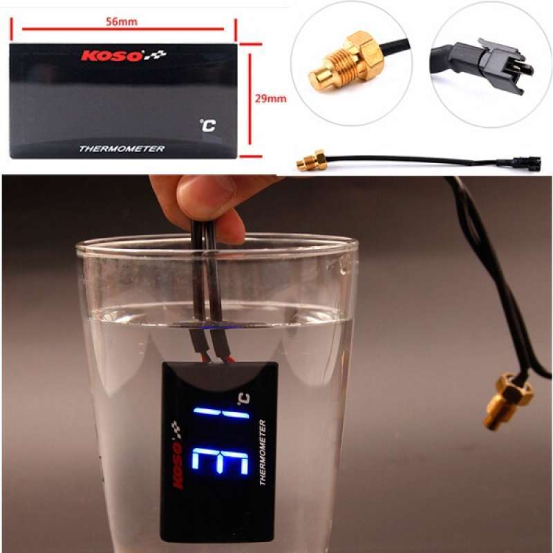 Jual Obay Adaptor Suhu Air Mini. Display Meter Digital Sensor Suhu Air ...
