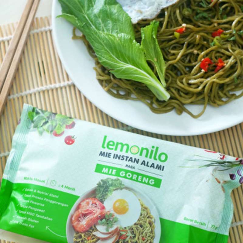 Jual Lemonilo Sehat Alami Rasa Mie Goreng Mie Instant [1 Dus/ Isi 20 ...