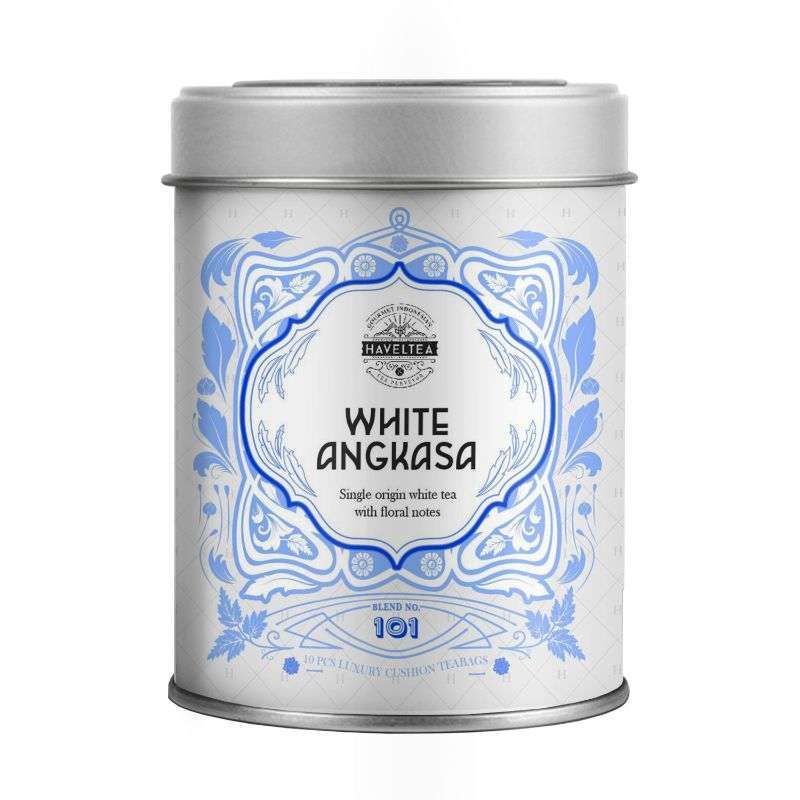 Jual Haveltea White Angkasa Big Tin Silver Needle White Tea Di Seller ...