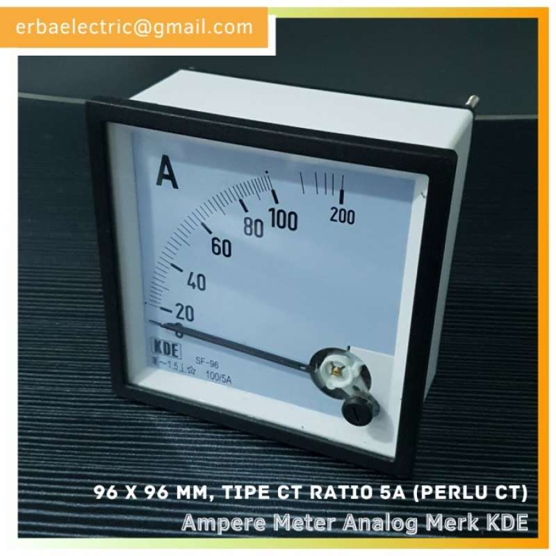 Promo Ampere Meter Panel Meter Analog Panel Meter Sf-96 300a Ct Diskon ...