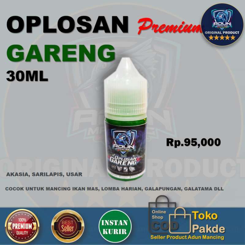 Jual Essen Gareng 30ml oplosan adun mancing ikan rame dan induk ikan ...
