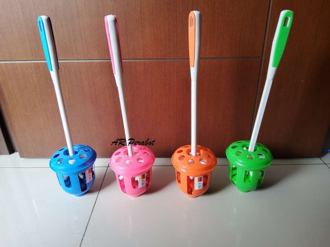 Promo Sikat WC Toilet NGT 121 Nagata + Tempat Dudukan + Pegangan Karet ...