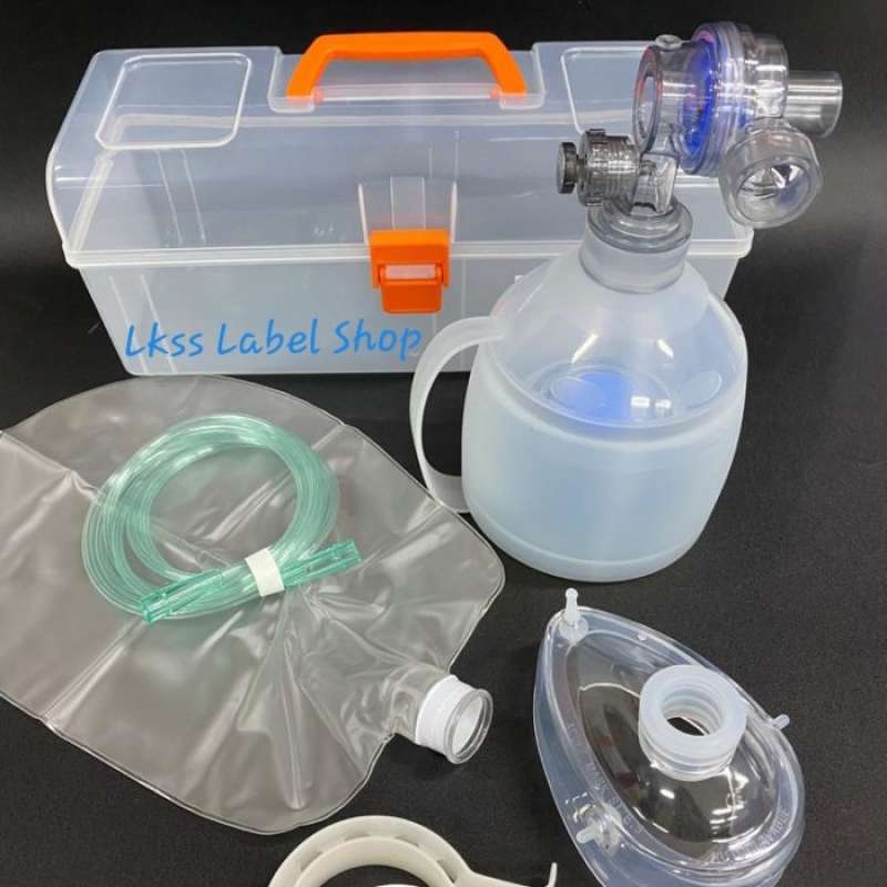 Promo Ambu Bag Manual Silicon Dewasa/silicone Manual Resuscitator Set Diskon 23% Di Seller Alat ...