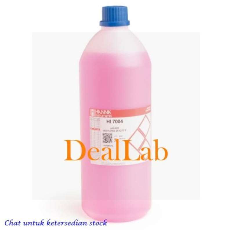 Promo HANNA HI7004/1L pH 4.01 Buffer Solution, 1L bottle -DeaL Diskon 23% di Seller Alat Medis ...